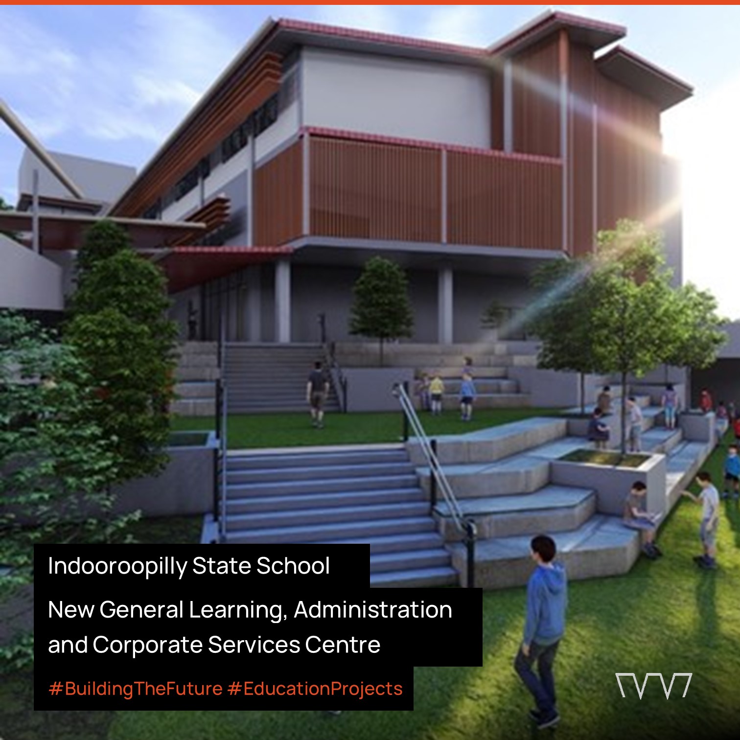 Another project at Indooroopilly State School - Wiley